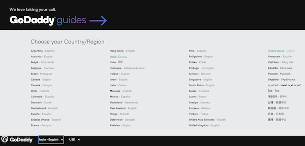 How I Ended Up on the GoDaddy India Website | DomainInvesting.com